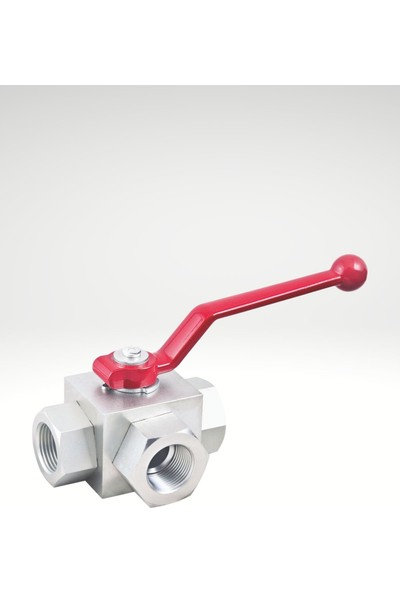 Fer-Ro Bv3 Serisi 1-1/2” Bsp Hidrolik 3-Yollu Küresel Vana (L-Tipi) Fer-Ro Bv3 Serisi 1-1/2” Bsp Hidrolik 3-Yollu Küresel Vana (L-Tipi)