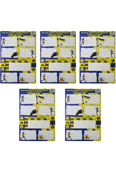 Linea Livan Fenerbahçe Ders Programlı Okul Etiketi 5 YAPRAK019836 Linea Livan Fenerbahçe Ders Programlı Okul Etiketi 5 YAPRAK019836