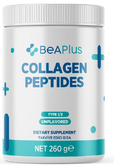 % 100 Saf ve Doğal Toz Kolajen Içeren 260 gr Aromasız Toz Collagen Peptides % 100 Saf ve Doğal Toz Kolajen Içeren 260 gr Aromasız Toz Collagen Peptides