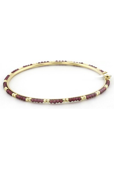 Altınkaynak 14 Ayar Kelepçeli Altın Bilezik