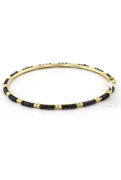 Altınkaynak 14 Ayar Kelepçeli Altın Bilezik