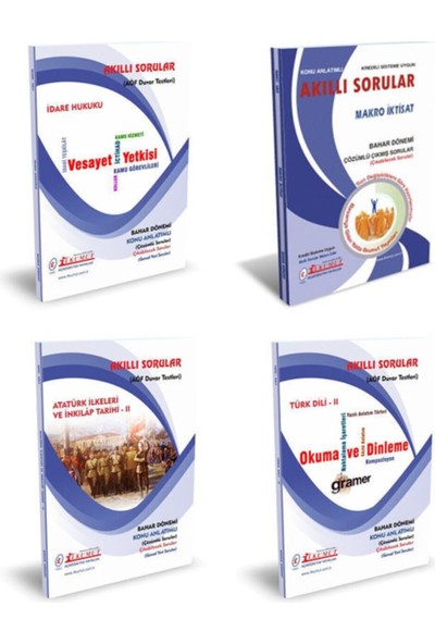 İlkumut Yayıncılık AÖF Çalışma Ekonomisi 2. Sınıf 4. Yarıyıl Bahar Dönemi Konu Anlatımlı Soru Bankası Set