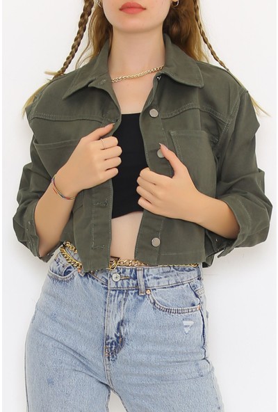 Drk Store Gabardin Ceket Haki - 9762.1184. Drk Store Gabardin Ceket Haki - 9762.1184.