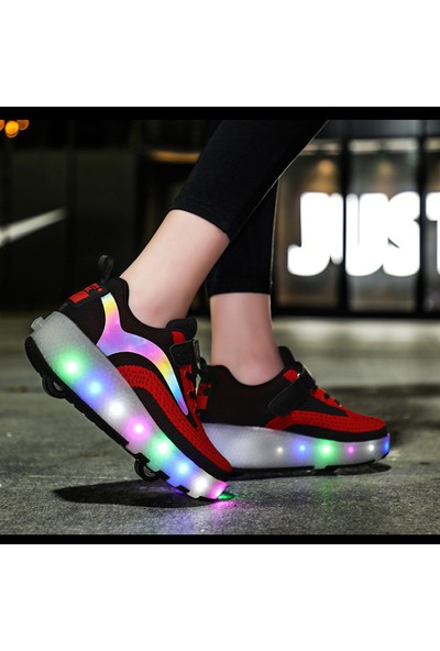 Jimmy Fois FES45 4 Tekerlekli USB Şarjlı LED Işıklı Paten Ayakkabı (Yurt Dışından) Jimmy Fois FES45 4 Tekerlekli USB Şarjlı LED Işıklı Paten Ayakkabı (Yurt Dışından)