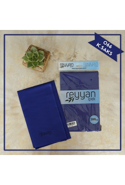 Reyyan Düz Renk Poşetli Yazma 100 cm