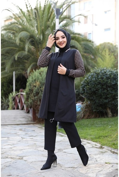 Hakimoda Vizon Garnili Ribanalı Kap