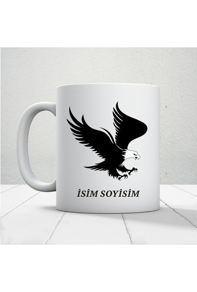 Seç Kişiye Özel Beşiktaş Bjk Baskılı Tasarımlı Seramik Hediyelik Kupa Bardak