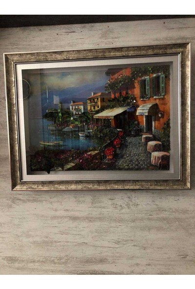 Nivemes Home Nivemeshome Deniz Manzaralı Cadde 80 x 65 Tablo Nivemes Home Nivemeshome Deniz Manzaralı Cadde 80 x 65 Tablo