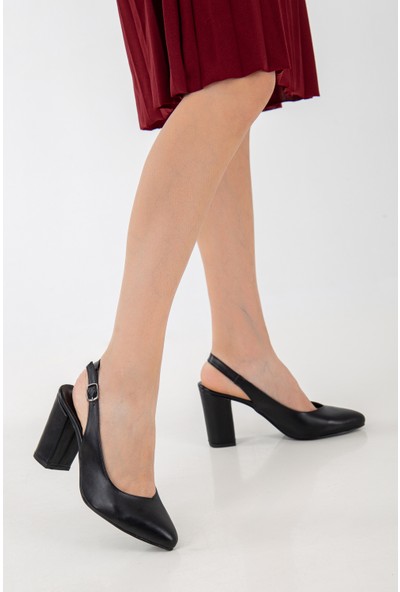 Daxtors D0615 Kadın Klasik Yüksek Topuklu Ayakkabı