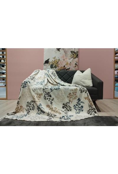 Aksu Ultrasoft Desenli Tek Kişilik Battaniye 150 x 200 cm Alisse