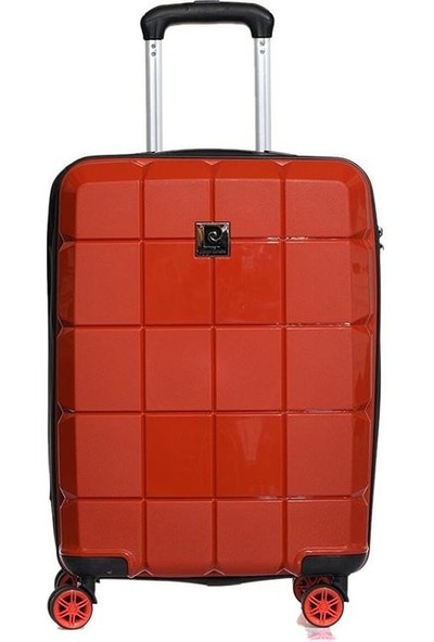 Pierre Cardin Trolley Nar Çiçeği Unisex Kabin Boy Valiz PC6900-03 Pierre Cardin Trolley Nar Çiçeği Unisex Kabin Boy Valiz PC6900-03