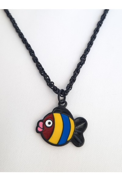 Dükkan Design Balık Rainbow Kolye Dükkan Design Balık Rainbow Kolye
