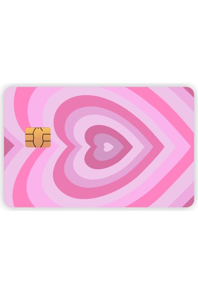 Quart Aksesuar 4 Adet Pembe Kalpli Kart Kaplama Sticker Kart Etiketi Quart Aksesuar 4 Adet Pembe Kalpli Kart Kaplama Sticker Kart Etiketi