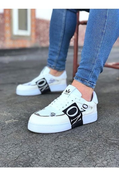 Bpm Wagoon WG202 Beyaz Siyah Erkek Günlük Ayakkabı Bpm Wagoon WG202 Beyaz Siyah Erkek Günlük Ayakkabı