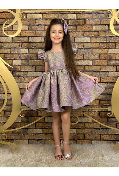 Abiye Kids Simli Tarz Çocuk Abiye