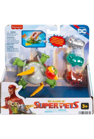 Fisher-Price Dc League Of Super Pets Aksiyon Figürleri - Merton Fisher-Price Dc League Of Super Pets Aksiyon Figürleri - Merton