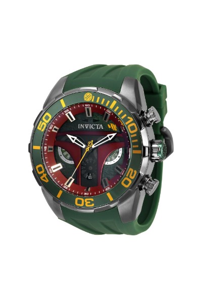 İnvicta Star Wars Boba Fett Erkek Saat - 50MM - 135051 İnvicta Star Wars Boba Fett Erkek Saat - 50MM - 135051
