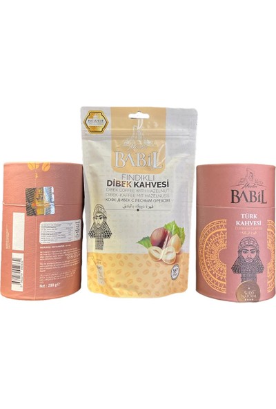 Mardin Babil 3'lü (Kakuleli Türk Kahvesi, Fındıklı Dibek Kahvesi ve Türk Kahvesi) Mardin Babil 3'lü (Kakuleli Türk Kahvesi, Fındıklı Dibek Kahvesi ve Türk Kahvesi)
