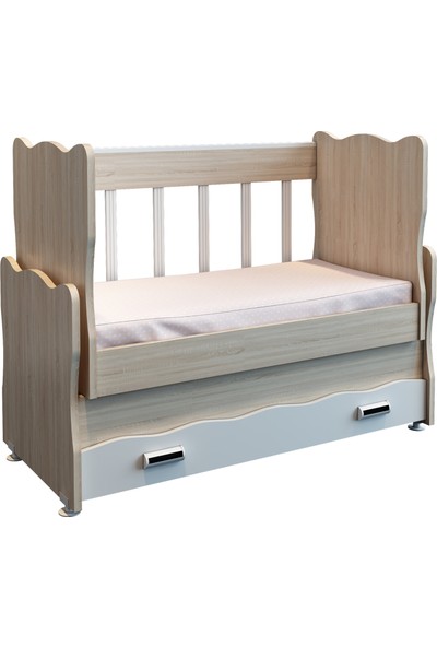 Patiko Safir Anne Yanı 50*100 Çekmeceli Beşik Patiko Safir Anne Yanı 50*100 Çekmeceli Beşik