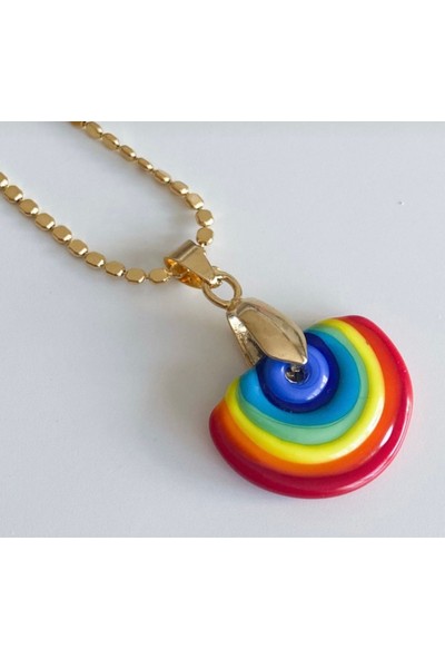 Charmlucky Murano Gökkuşağı Kolye