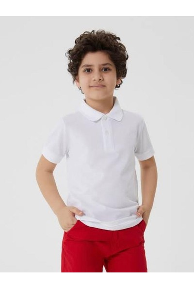 Newcold Erkek Çocuk Basic Polo Yaka Kısa Kollu Tişört Newcold Erkek Çocuk Basic Polo Yaka Kısa Kollu Tişört