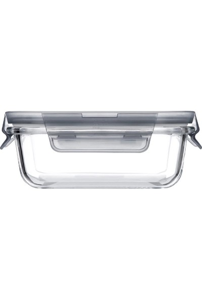 Delı Glassware Kilitli Cam Saklamakabı 1000ML