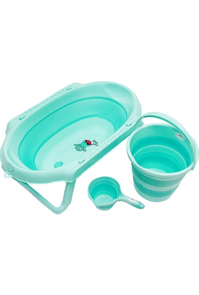 Milk&Moo 3'lü Katlanır Küvet Seti Denizci Ahtapot Milk&Moo 3'lü Katlanır Küvet Seti Denizci Ahtapot