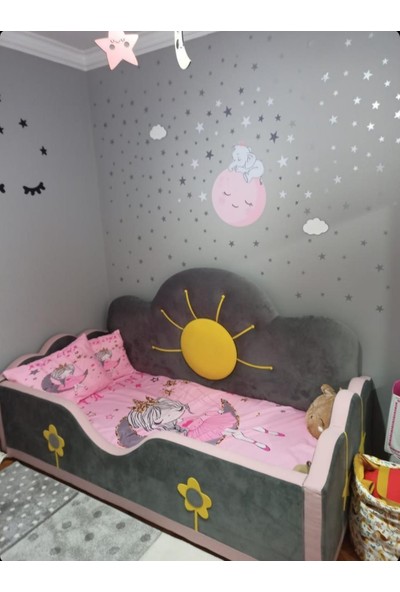 90X190 Mdf Çocuk Yatağı (Yatak Dahildir) 90X190 Mdf Çocuk Yatağı (Yatak Dahildir)