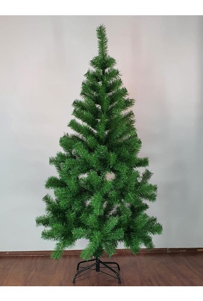 Winterfest Yılbaşı Ağacı Gür Dallı Yılbaşı Çam Ağacı Demir Ayak Demir Gövdeli Noel Ağacı 150 cm