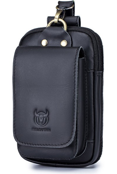 Bullcaptain Erkek Bel Çantası - Siyah (Yurt Dışından) Bullcaptain Erkek Bel Çantası - Siyah (Yurt Dışından)