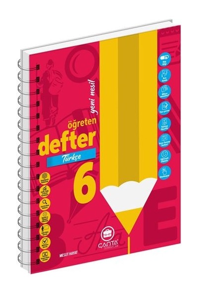 Çanta Yayınları 6. Sınıf Türkçe Okula Yardımcı Öğreten Defter