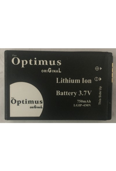 İksir Lg LGIP-430N Batarya GU285 T310 750MAH İksir Lg LGIP-430N Batarya GU285 T310 750MAH