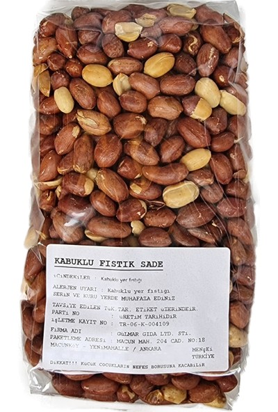 City Kuruyemiş Tuzsuz Fıstık 1000 gr