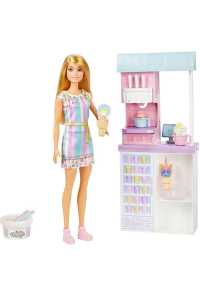Barbie Dondurma Dükkanı Oyun Seti Barbie Dondurma Dükkanı Oyun Seti