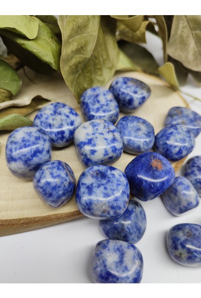Doğal Taş Delisi Sodalit Doğal Taş Tımbıl (Sertifikalı) (1 Adet) Doğal Taş Delisi Sodalit Doğal Taş Tımbıl (Sertifikalı) (1 Adet)