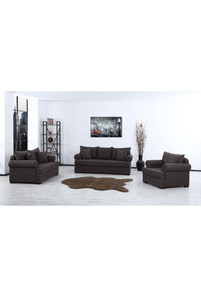 Ipek Mobilya Smarty Koltuk Takımı 3+2+1 Açık Kahve Ipek Mobilya Smarty Koltuk Takımı 3+2+1 Açık Kahve