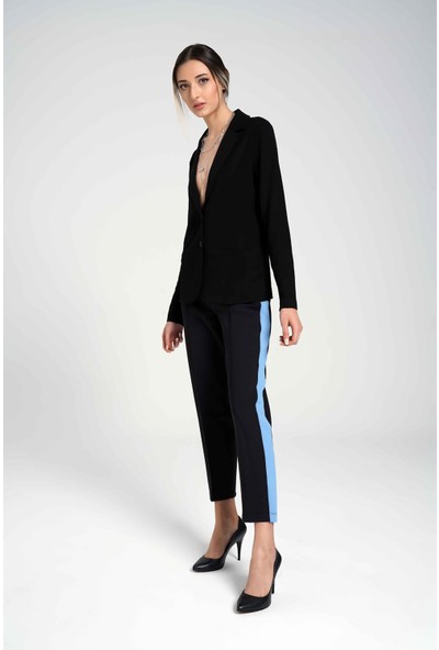 Sayende Moda Örme Blazer Ceket Pamuk Sayende Moda Örme Blazer Ceket Pamuk