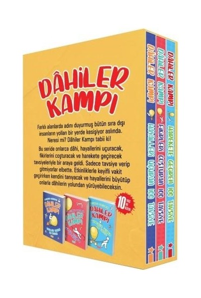 Dahiler Kampı Seti Kutulu (3 Kitap Takım) Dahiler Kampı Seti Kutulu (3 Kitap Takım)