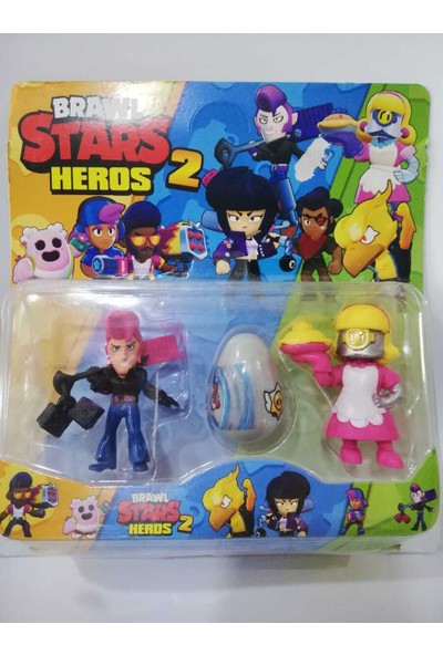 Brawl Stars Hero 2'li Figür ve Yumurta Brawl Stars Hero 2'li Figür ve Yumurta
