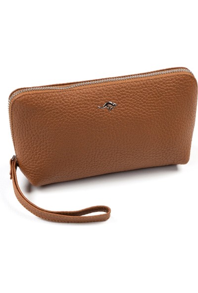 Deriderim Bilek Saplı Kadın Taba Deri El Çantası Deriderim Bilek Saplı Kadın Taba Deri El Çantası