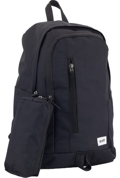 Kaff Sport 510 Kalem Kutulu Set, 3 Bölmeli Sırt Çantası Siyah Kaff Sport 510 Kalem Kutulu Set, 3 Bölmeli Sırt Çantası Siyah