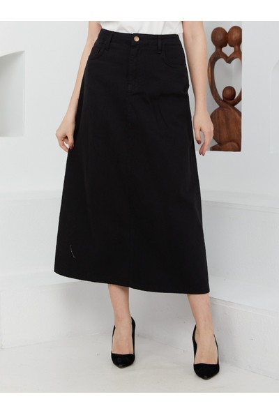 Doğal Kumaşlı Etek