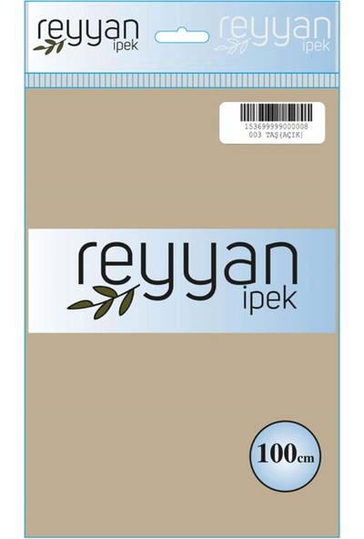 Reyyan Düz Renk Poşetli Yazma RENK-003 - Taş Açık Reyyan Düz Renk Poşetli Yazma RENK-003 - Taş Açık