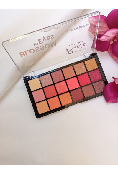 Roesia Rose 18 Li Yüksekpigmentli Farpalet