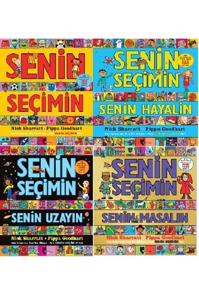 Senin Seçimin Serisi 4 Kitap Set Senin Seçimin Serisi 4 Kitap Set