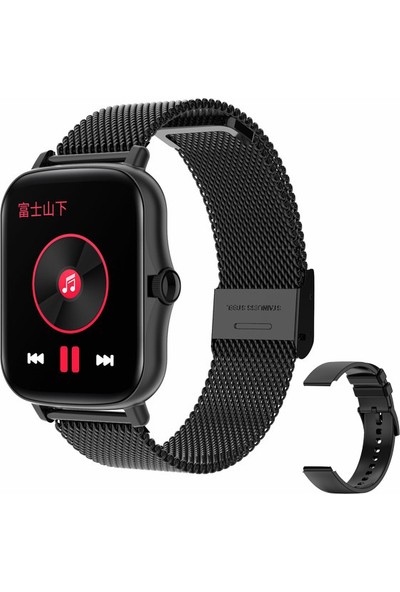 Lovehome F1 Akıllı Spor Kol Saati - Siyah (Yurt Dışından)