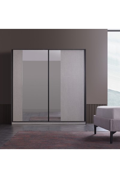 Enza Home Linz Sürgü Kapaklı Gardrop