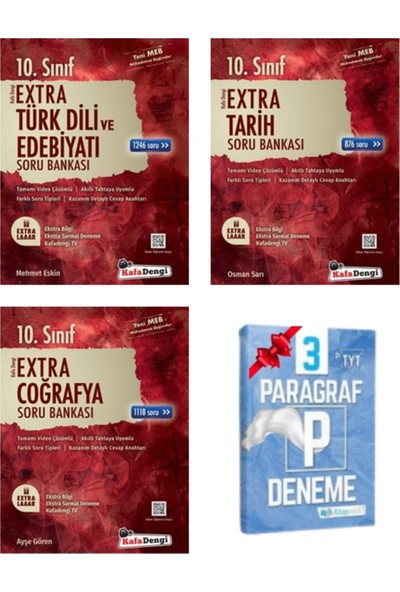 10.sınıf Extra Edebiyat Tarih ve Coğrafya Soru Bankası 10.sınıf Extra Edebiyat Tarih ve Coğrafya Soru Bankası