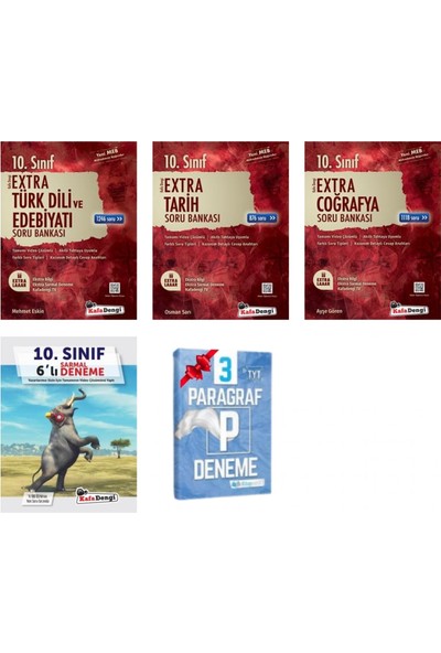 10.sınıf Extra Edebiyat Tarih ve Coğrafya Soru Bankası+Sarmal Deneme 10.sınıf Extra Edebiyat Tarih ve Coğrafya Soru Bankası+Sarmal Deneme