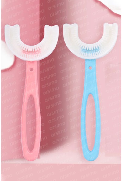 Silikon Bebek Diş Fırçası | Bebek Diş Fırçalama Kaşıma Aparatı 13 cm